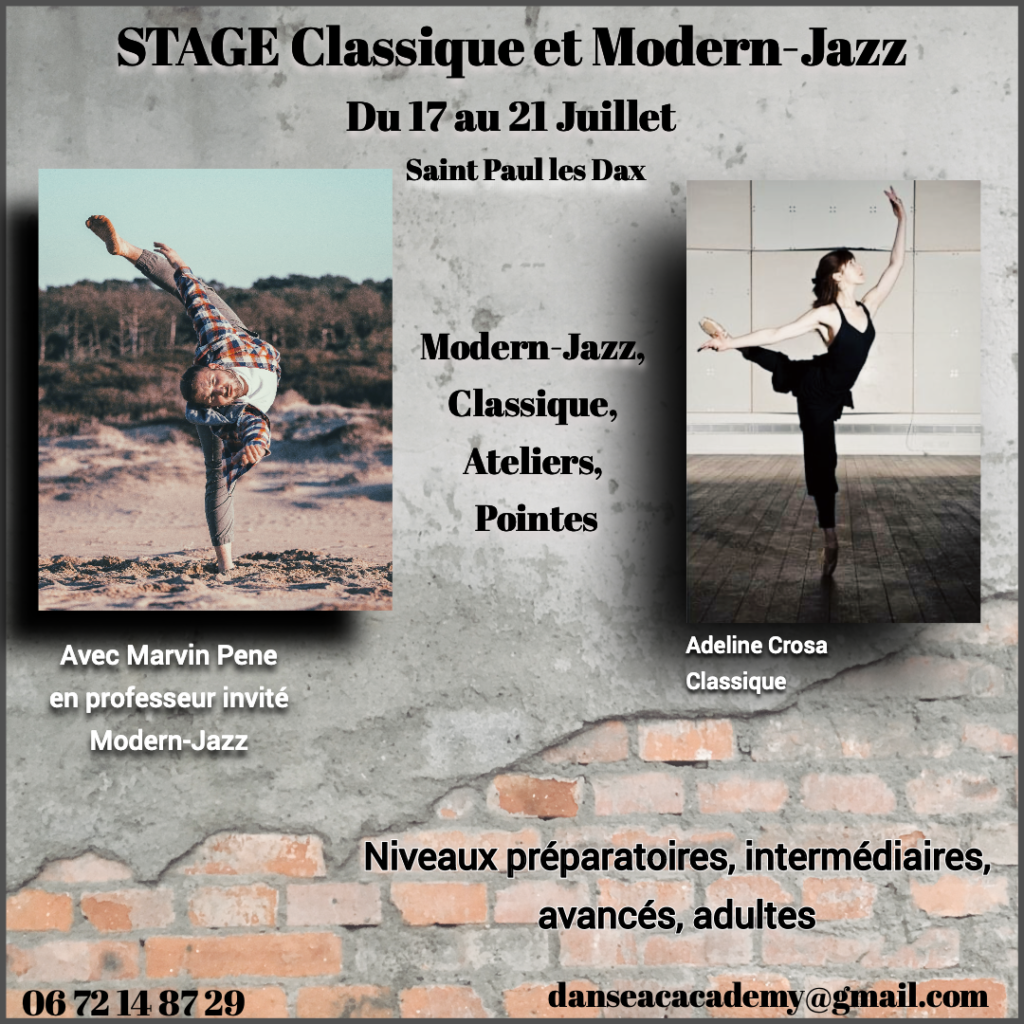 Trouver un stage de danse | Mon stage de danse