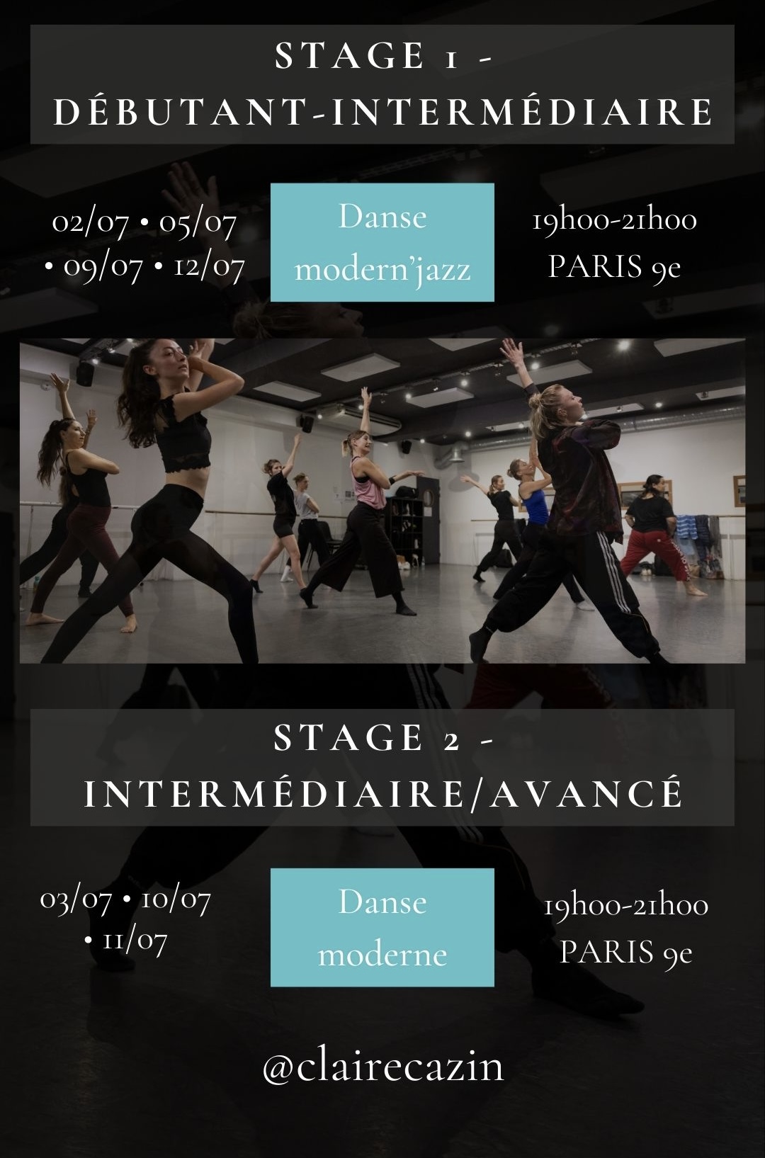 Trouver un stage de danse | Mon stage de danse