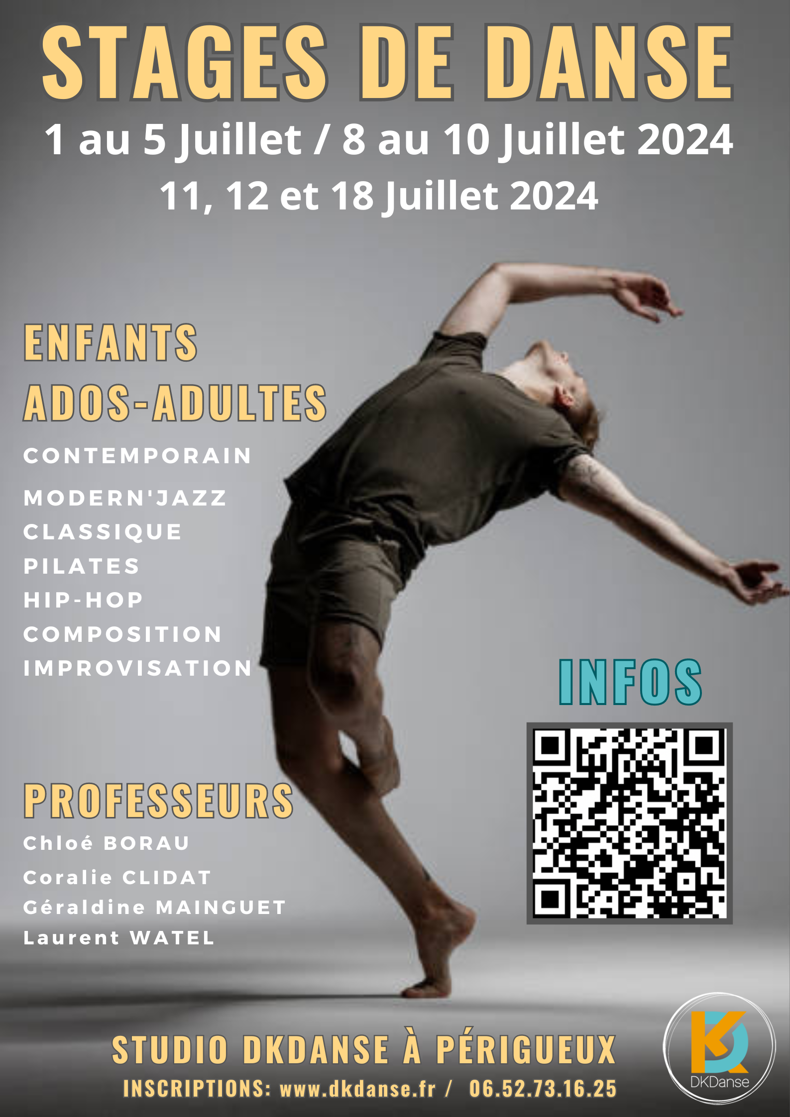 Trouver un stage de danse | Mon stage de danse