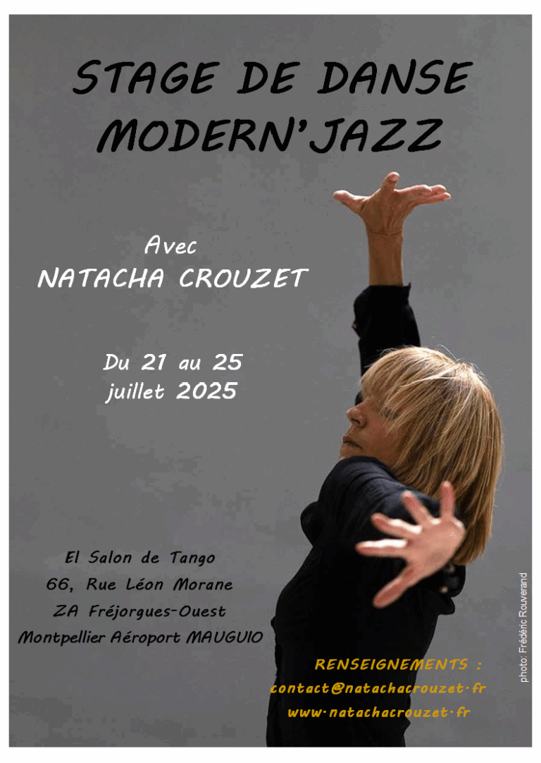 Stage de Modern’jazz en France - Réservez en ligne
