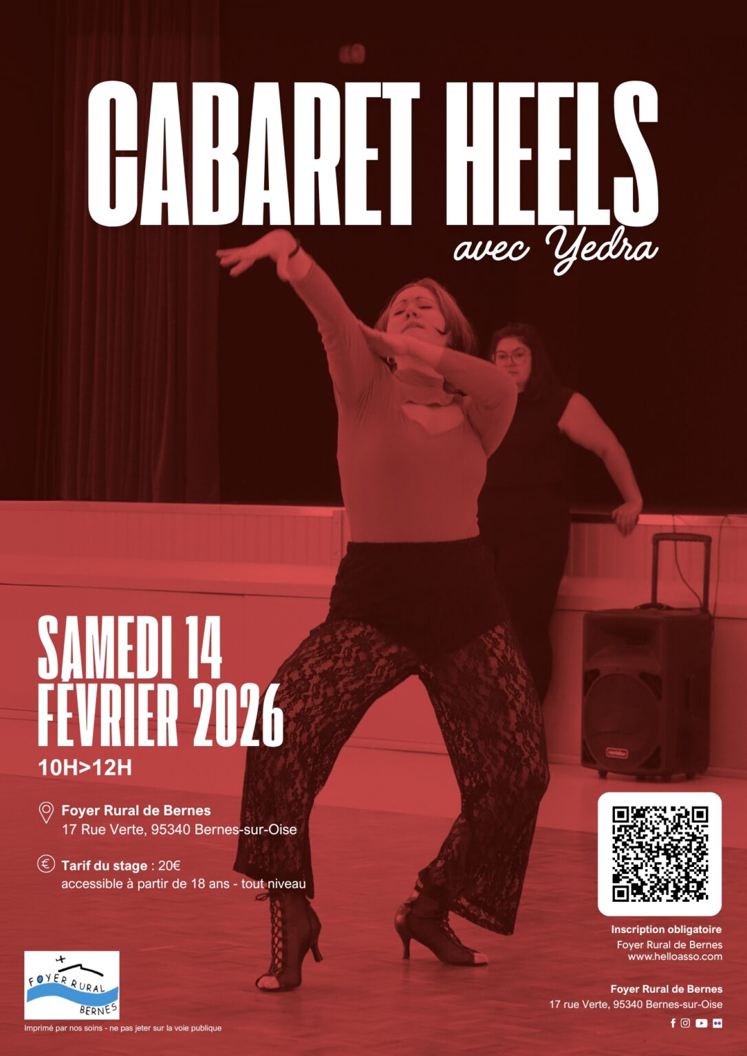 Stage de Heels dance en France - Réservez en ligne